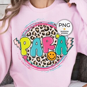 Para PNG Image, Paraprofessional Leopard Design, Sublimation Designs ...