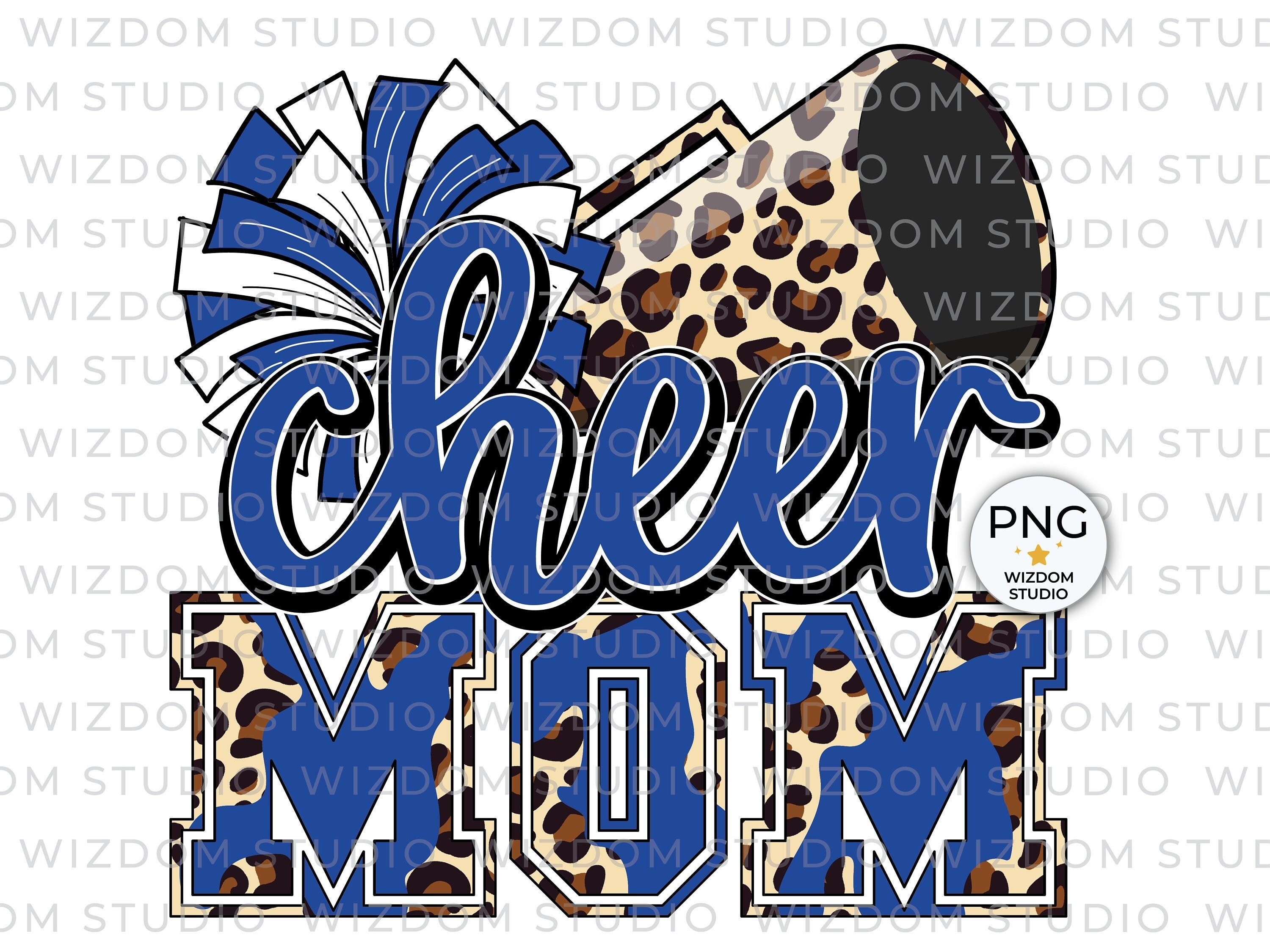 Craft Supplies & Tools PNG Transfers blue Pom Pom Megaphone Leopard ...