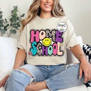 Homeschool PNG Image, Back to School Leopard Design, Sublimation ...
