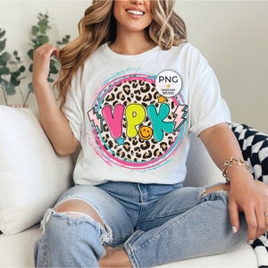 VPK PNG Image, Back to School Lightning Bolt Design, Sublimation ...