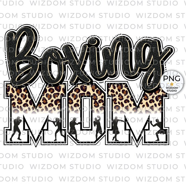 Boxing Mom Png - Etsy