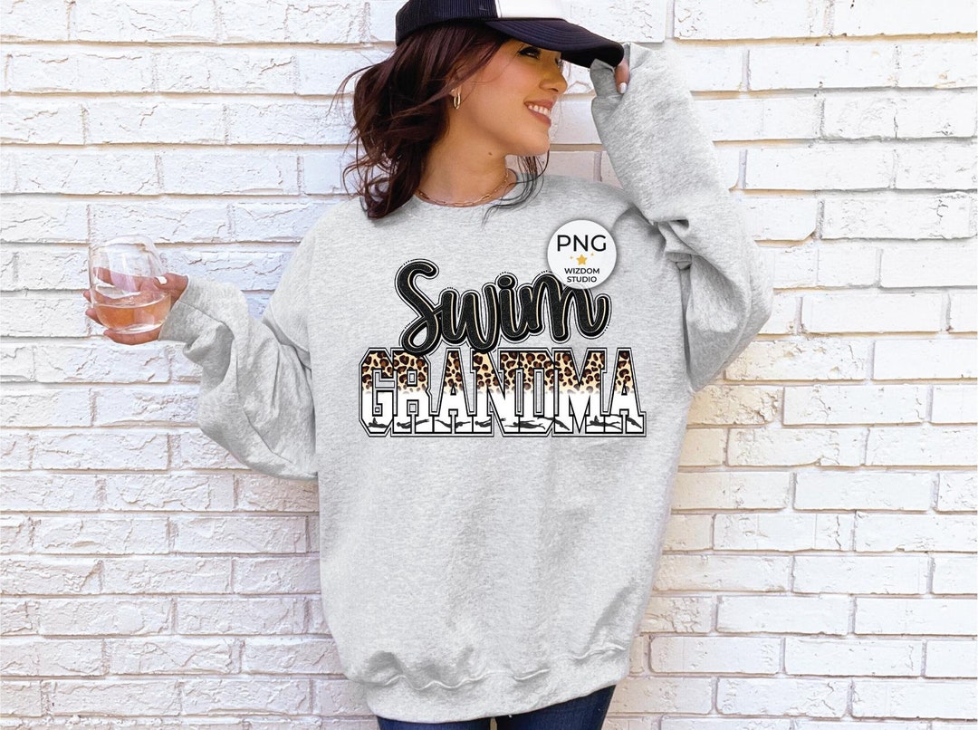 Swim Grandma PNG Image, Swimming & Diving Design, Sublimation Designs ...
