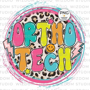Ortho Tech PNG Image, Lightning Bolt Orthopedic Design, Sublimation ...