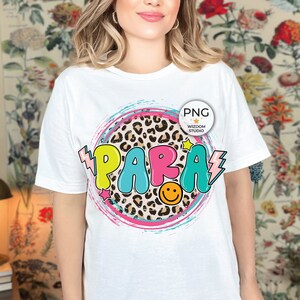 Para PNG Image, Paraprofessional Leopard Design, Sublimation Designs ...