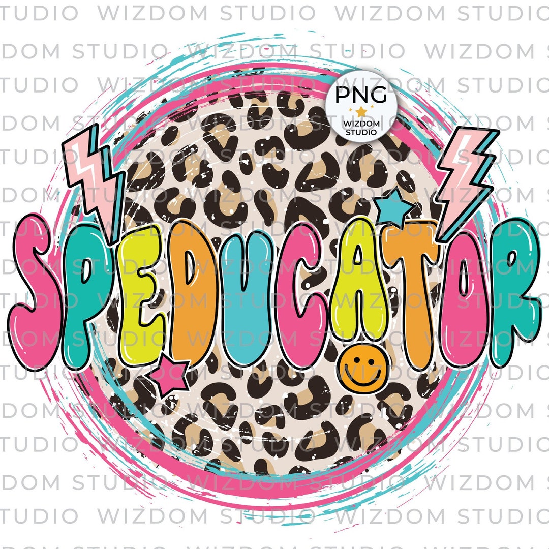 Speducator PNG Image, Special Education Back to School Design ...