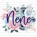 Nene PNG Image, Floral Nene Design, Sublimation Designs Downloads, PNG ...