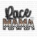 Race Mama PNG Image, Racing Checkered Flag Leopard Black Design ...