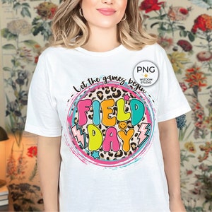 Field Day Let the Games Begin PNG Image, Lightning Bolt Field Day ...