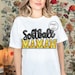 Softball Mamaw PNG Image, Softball Letter Grandma Design, Sublimation ...