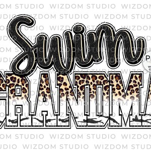 Swim Grandma PNG Image, Swimming & Diving Design, Sublimation Designs ...
