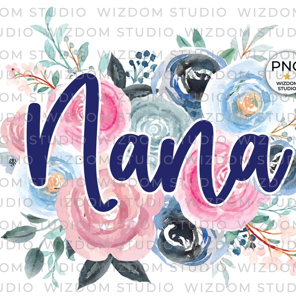 Nana Png File - Etsy