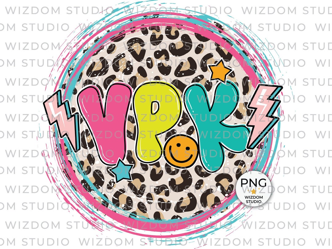 VPK PNG Image Back to School Lightning Bolt Design - Etsy