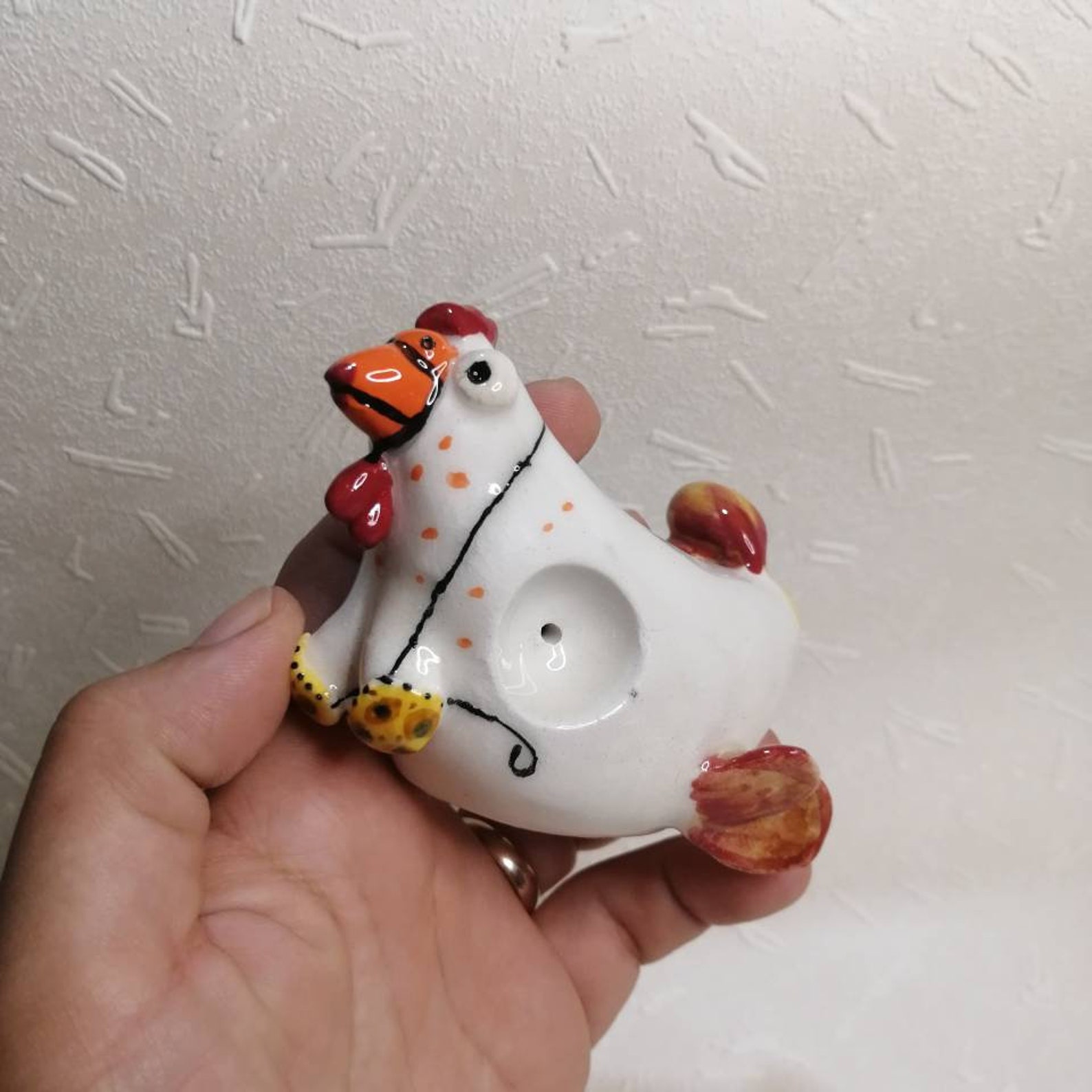 Chicken Pipe, Funny Chicken Pipe, Ceramic Pipe, Gift Pipe - Etsy