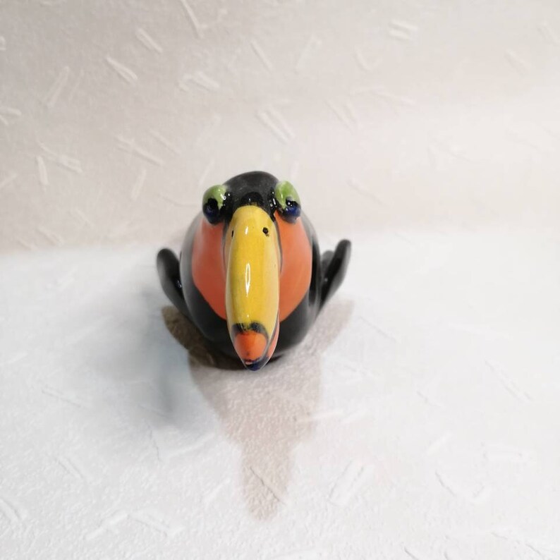 Toucan Bird Pipe Ceramic, Animal Pipe, Gift Pipe, Funny Pipe, Toucan ...