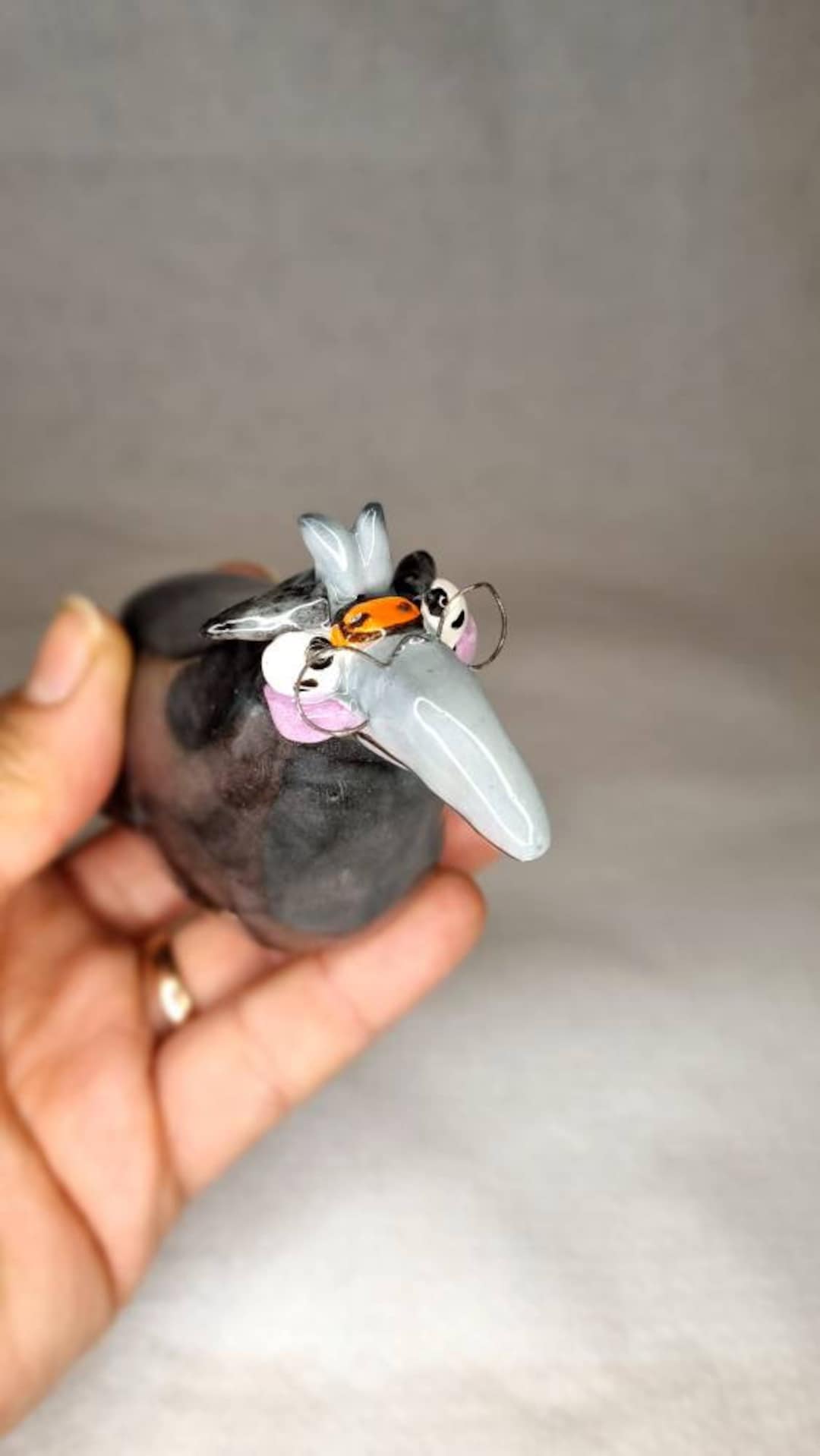 Ceramic Crow, Crow, Funny Pipe, Animal Pipe,holiday Gift, Pipe, Crow ...