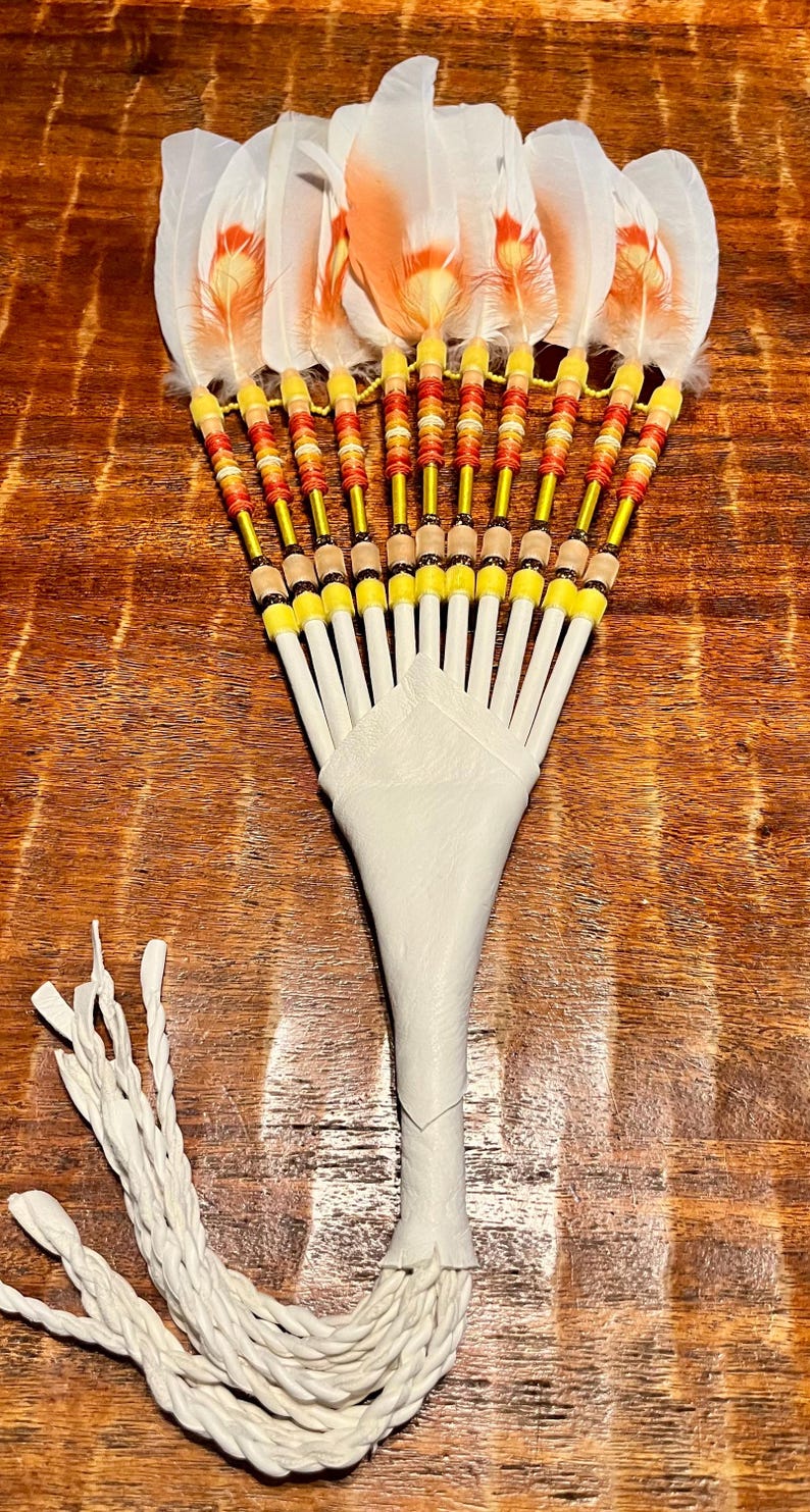Beautiful Cockatoo Feather Fan, NAC Ceremony Smudge Fan - Etsy