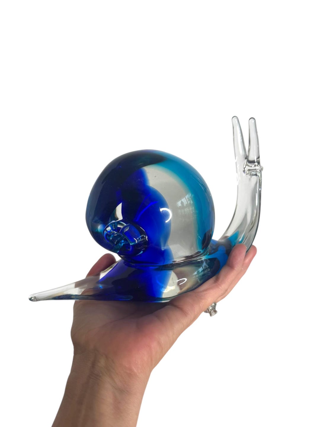 Rubelli Murano Large Art Glass Snail / Signed and Numbered/snail ...