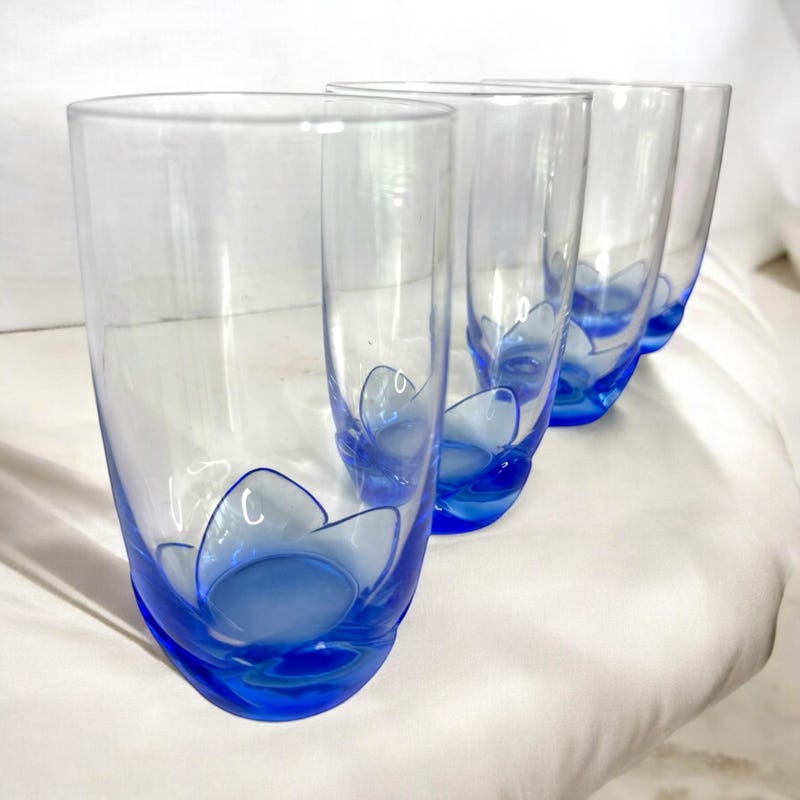 Blue Glassware - Etsy