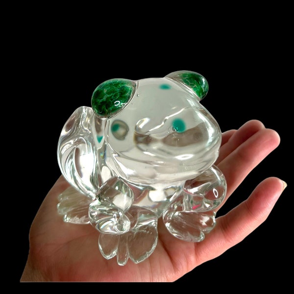 Art Glass Frog - Etsy