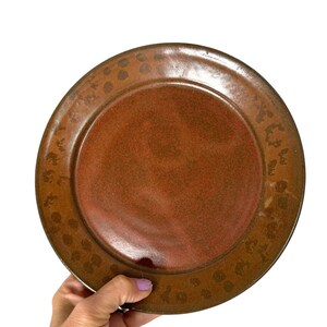 Studio Pottery Rustic Earthtone Tableware/pottery Plates /pottery Bowls ...
