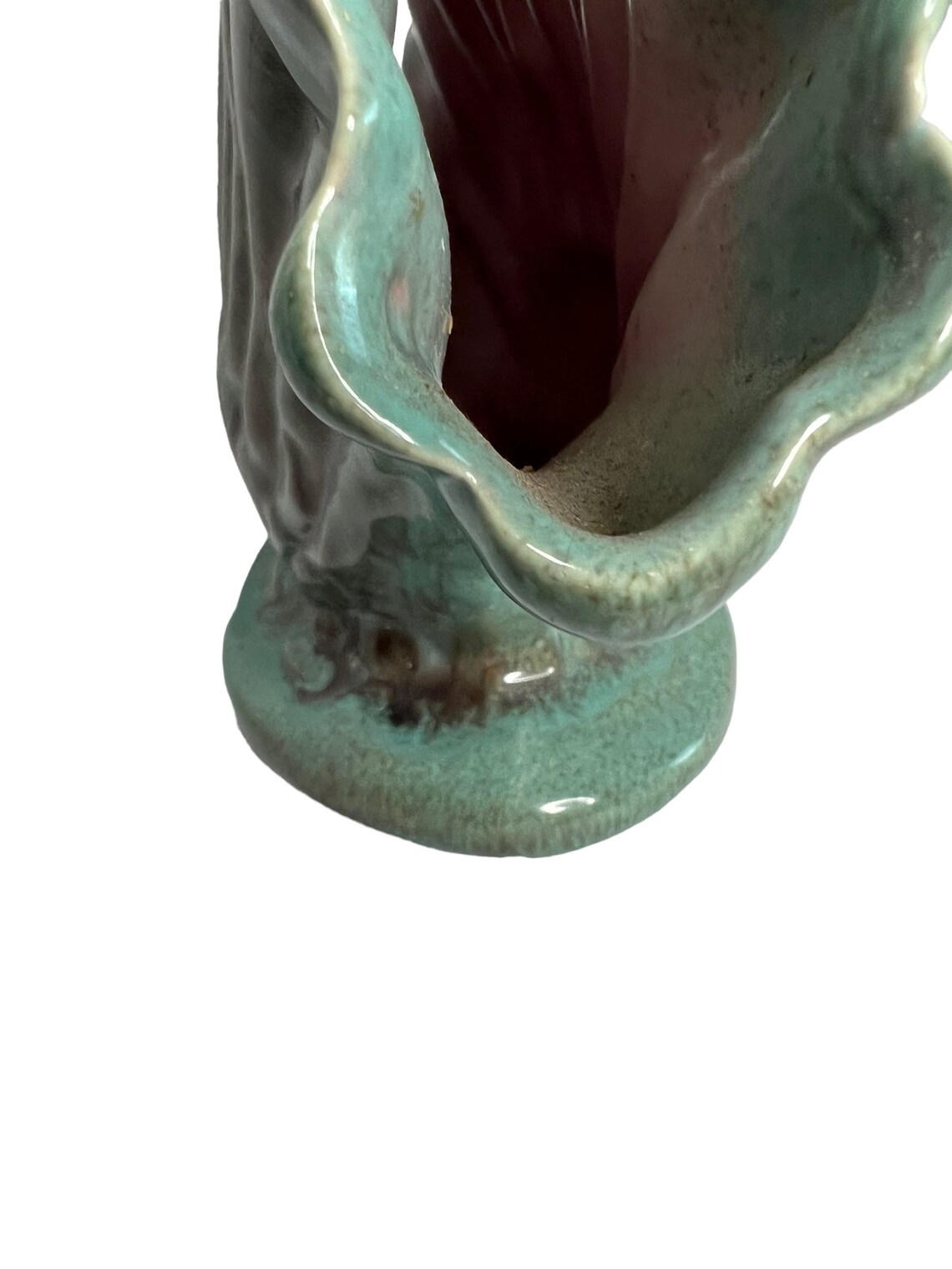 Gonder Pottery Fan Shell Vase/1950s/made in the USA/ Beach - Etsy