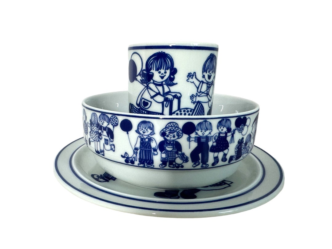 Vintage Thomas Germany 3 Piece Child’s Set /table Setting /thomas ...