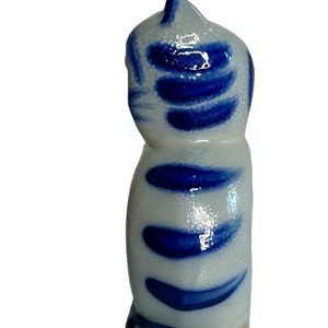 Eldreth Pottery Salt Glaze Cat Figurine /statue 1994 - Etsy