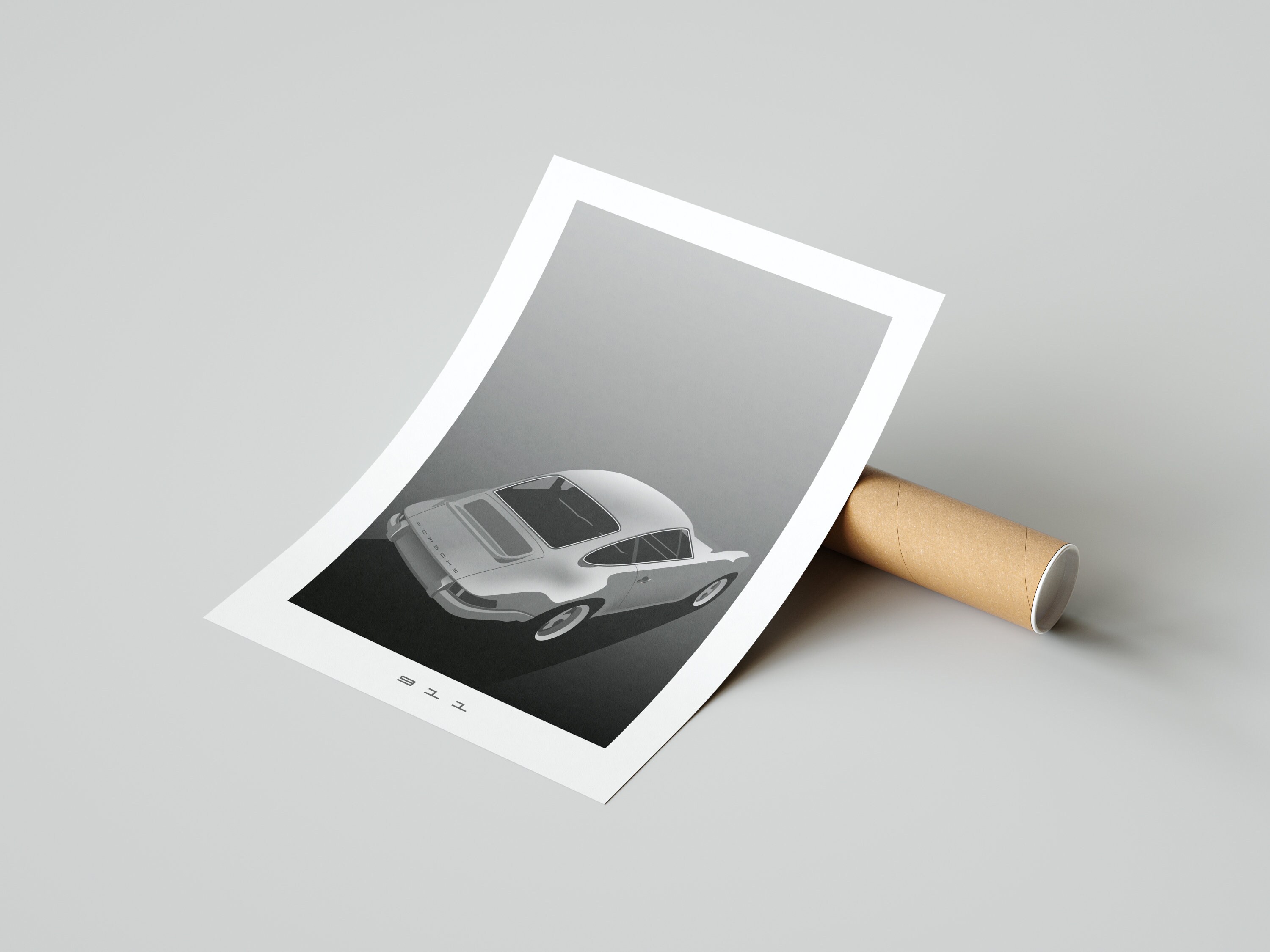 Porsche 911 Car Poster / Print - Etsy
