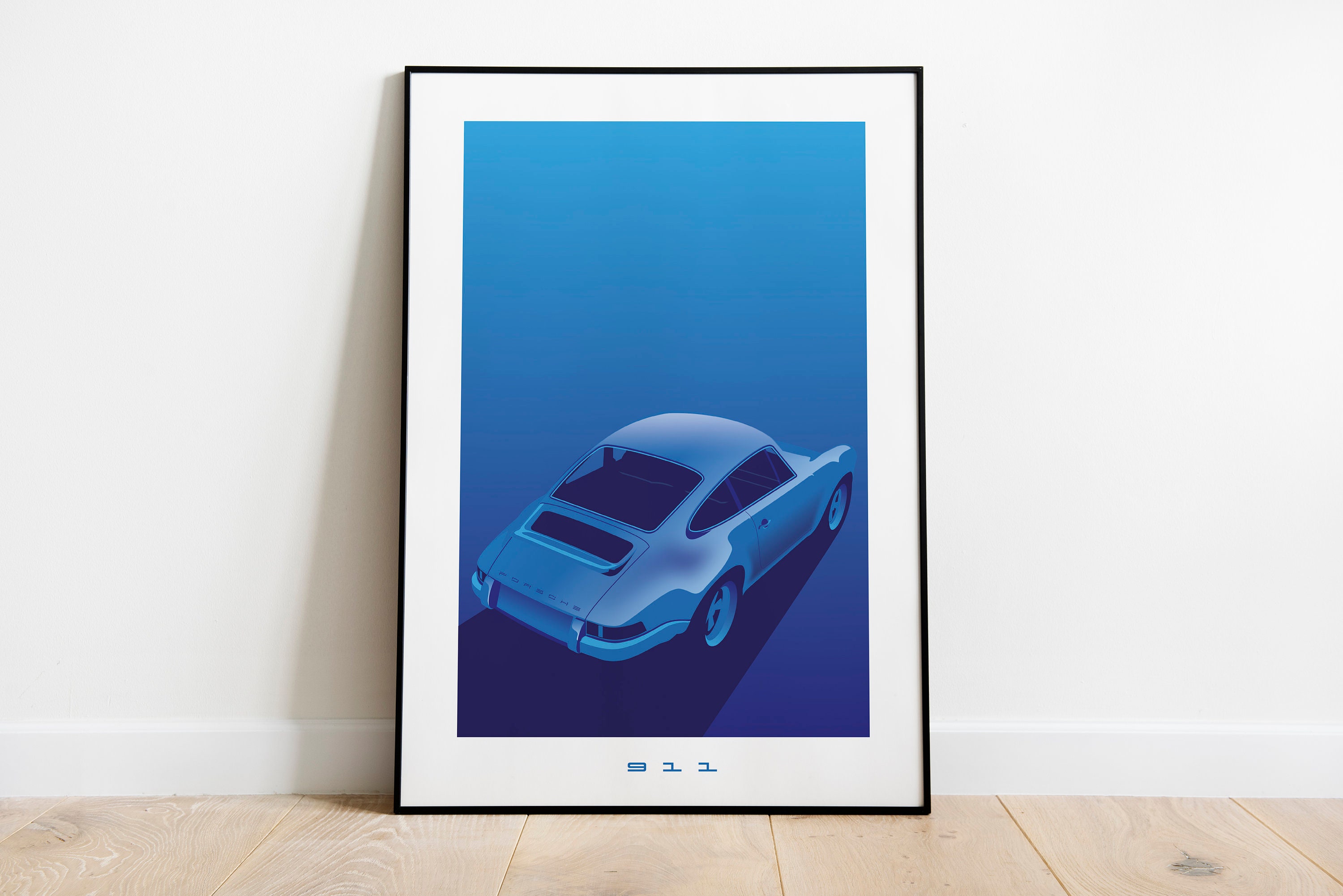 Porsche 911 Car Poster / Print - Etsy