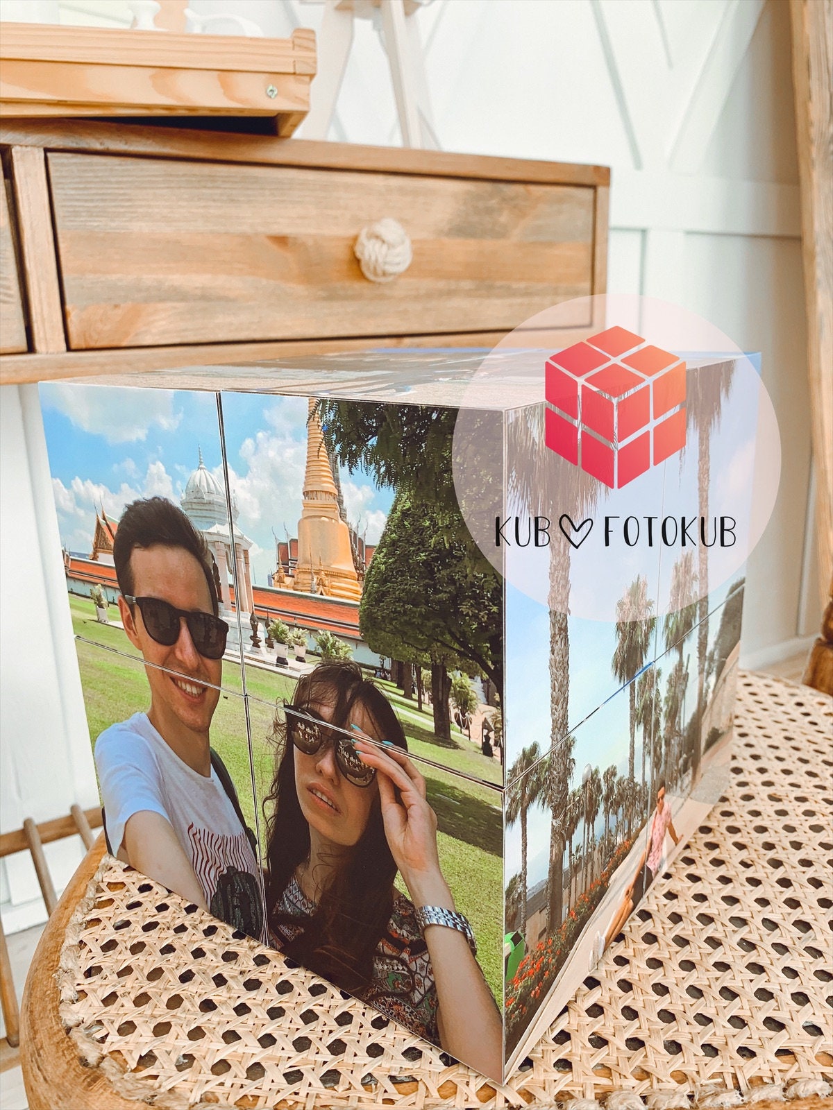 Photo Cube Adventure Frame Travel Photo Album Travel - Etsy