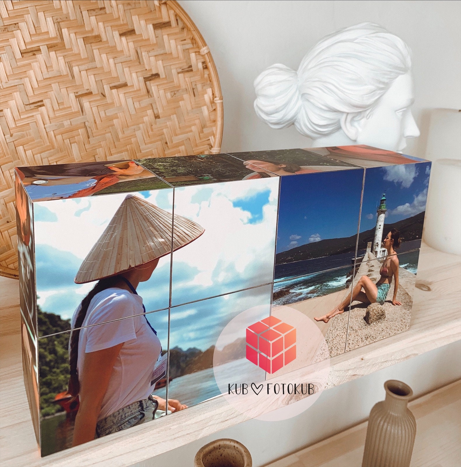 Photo Cube Adventure Frame Travel Photo Album Travel - Etsy