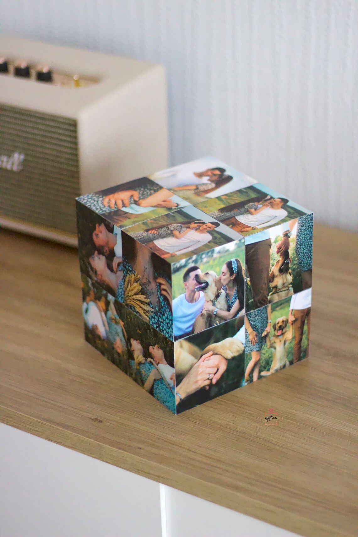 Creative 48 Photo Cube 5.51 Inches, Unique Gift, Photo Gifts, Gift for ...