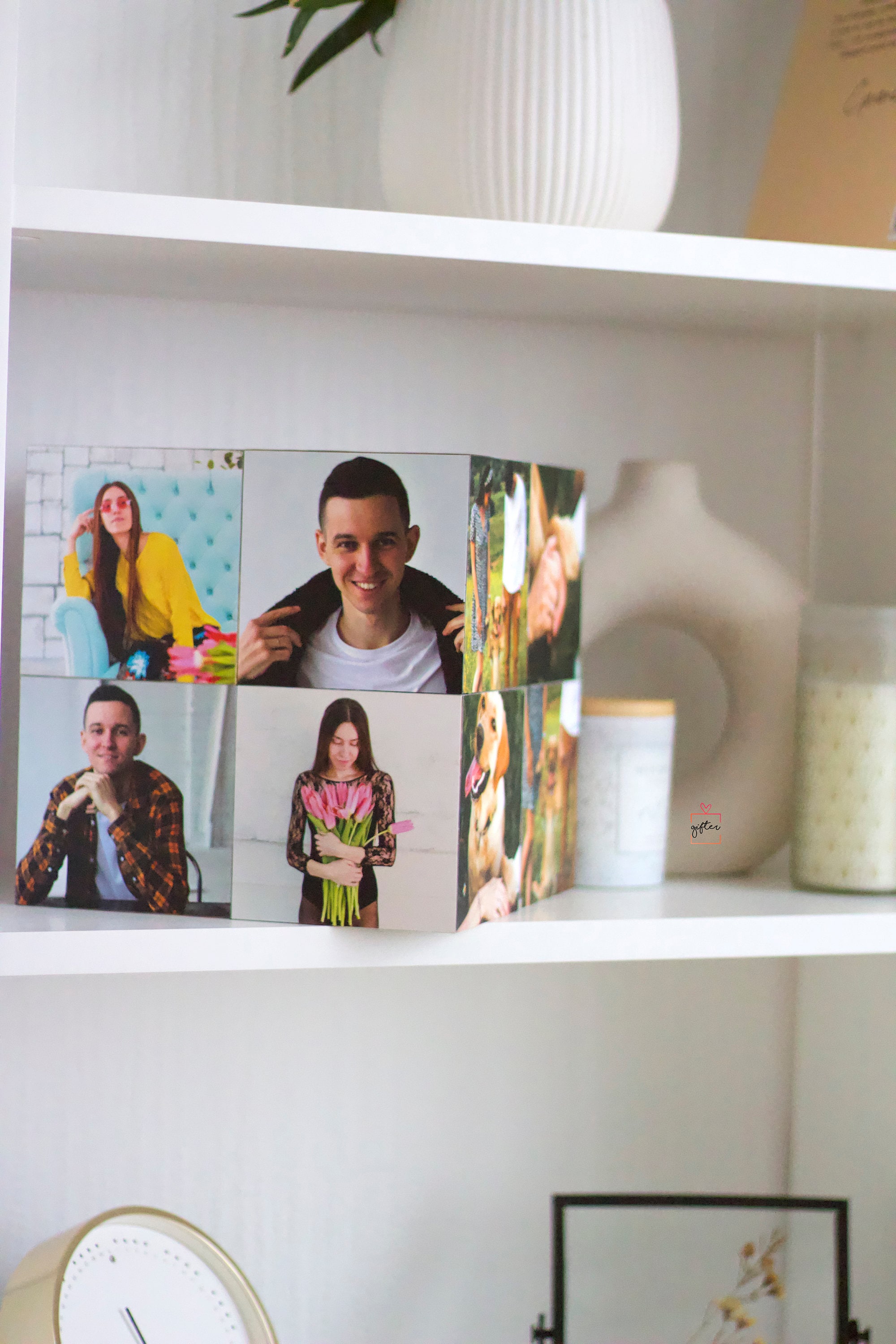 Creative 48 Photo Maxi Cube 7.87 Inches, Unique Gift, Photo Gifts, Gift ...