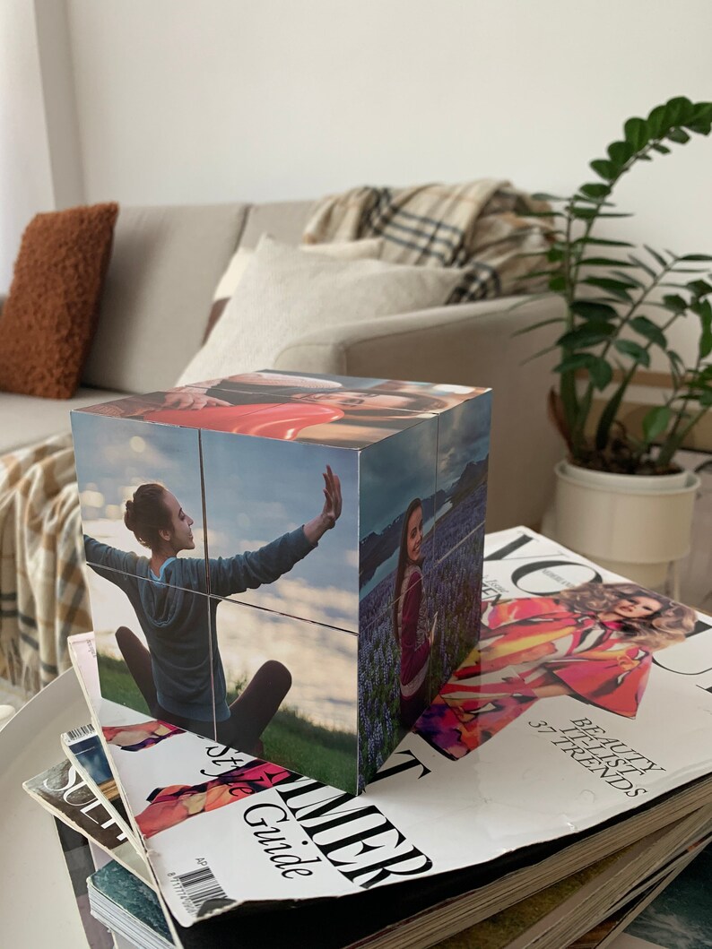Photo Cube Adventure Frame Travel Photo Album Travel - Etsy