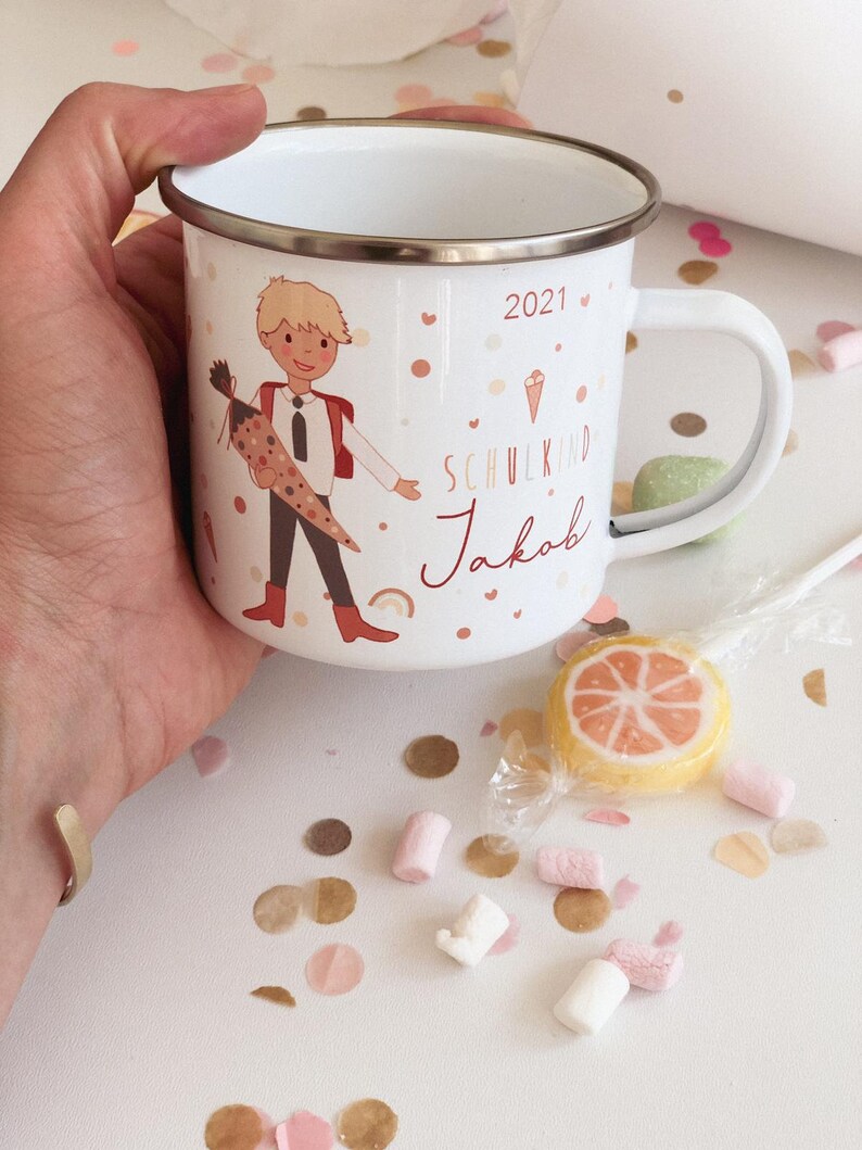 Tasse zur Einschulung Einschulungsgeschenk Tasse Einschulung - Etsy.de