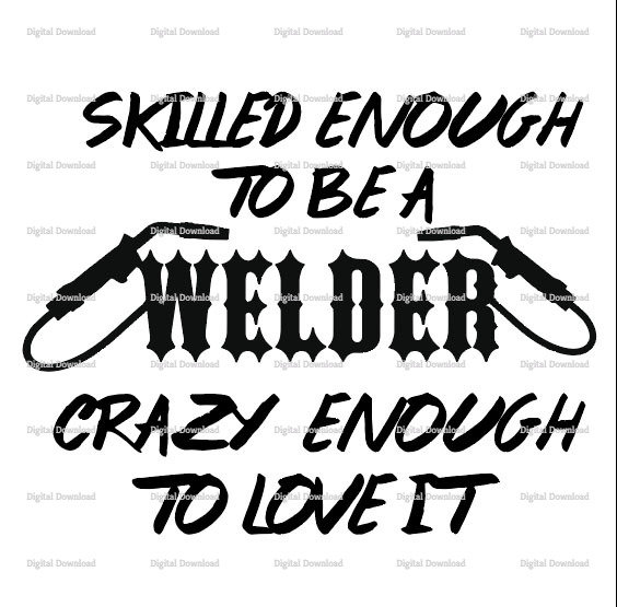 SVG File Containing Welder Sayings and Logos - Etsy