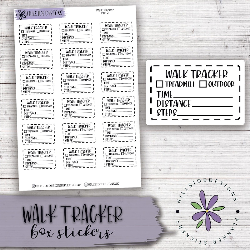 Walk Stickers - Etsy