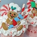 Fake Gingerbread Man Christmas Cupcake/ Fake Whip Cream/ Fake Bake ...