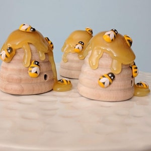 Faux Fake Mini Honey Bee Hive Tiered Tray Honey Bee Decor - Etsy