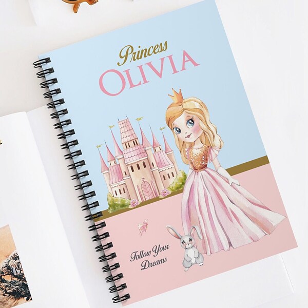 Princess Notebook - Etsy