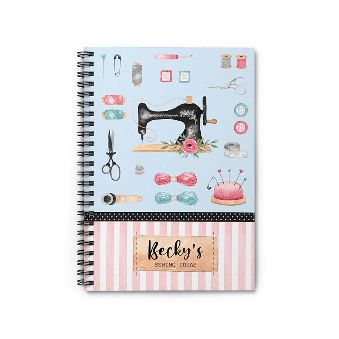 Sewing Planner Personalised Sewing Notebook Sewing Projects - Etsy