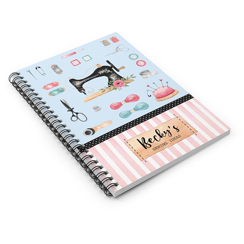 Sewing Planner Personalised Sewing Notebook Sewing Projects - Etsy