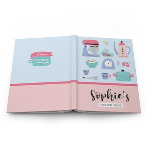 Personalized Recipe Journal: Hardcover Custom Cooking Book - Etsy UK