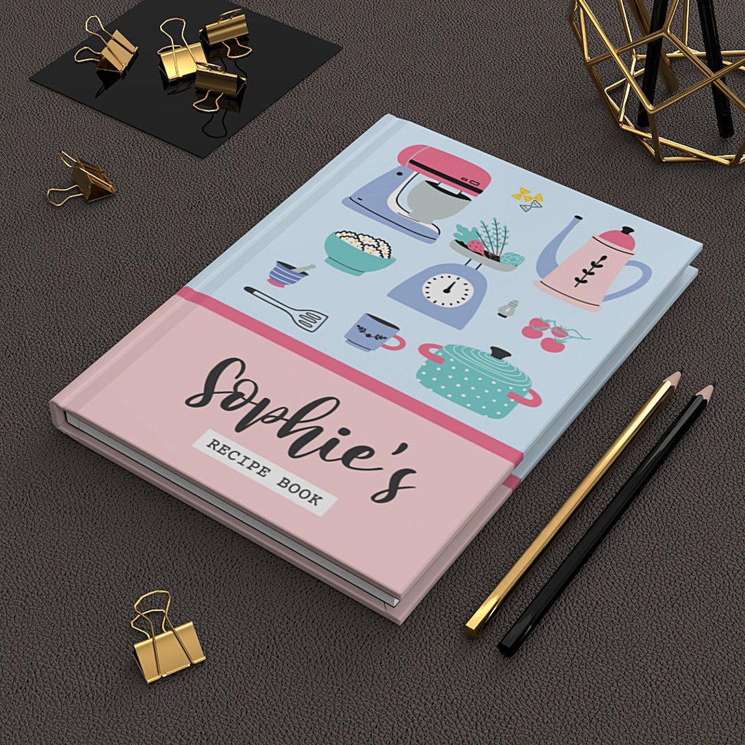 Personalized Recipe Journal: Hardcover Custom Cooking Book - Etsy UK