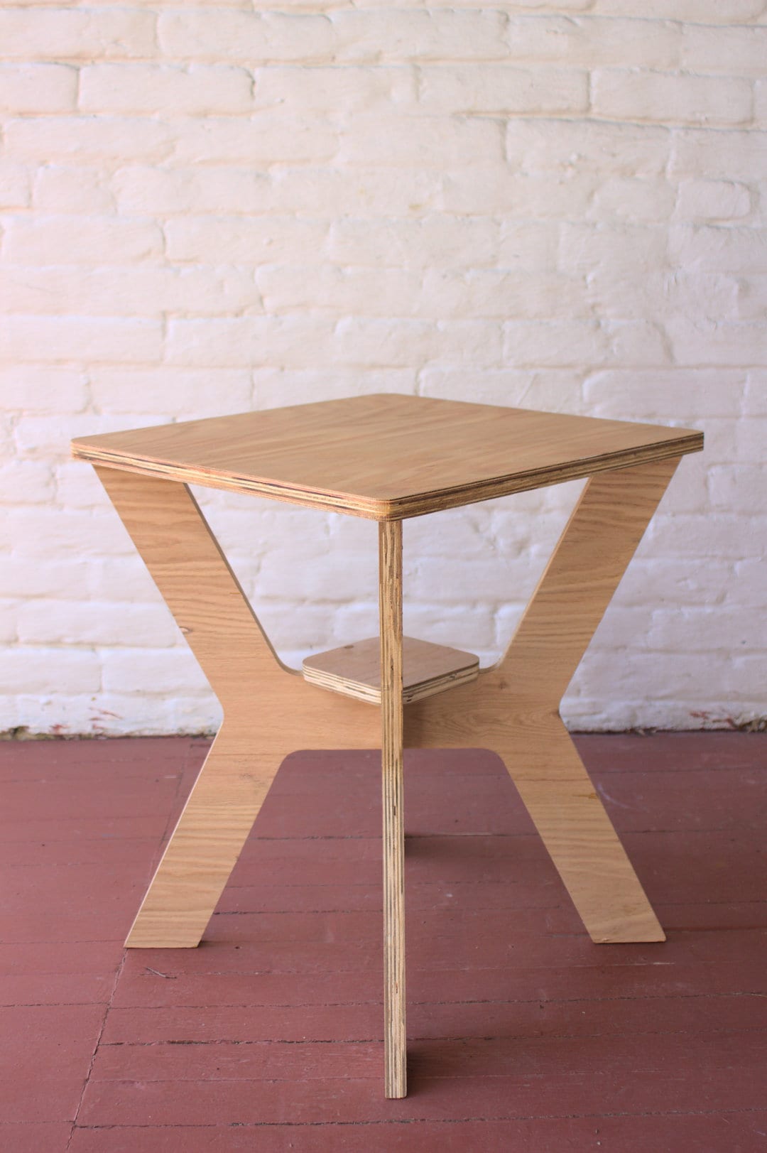 Flat Pack Table Oak Hardwood Camping Deck Outdoor Furniture Cookout ...