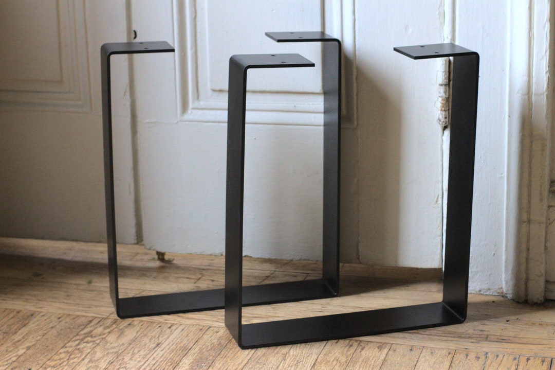 Flat Bar Table Legs 16 to 28 Powdercoated Great - Etsy