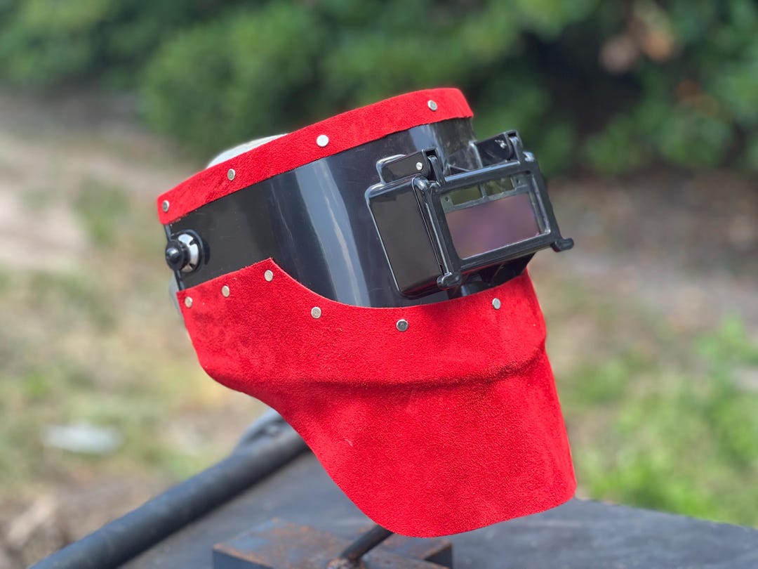 Modified Leather Welding Hood