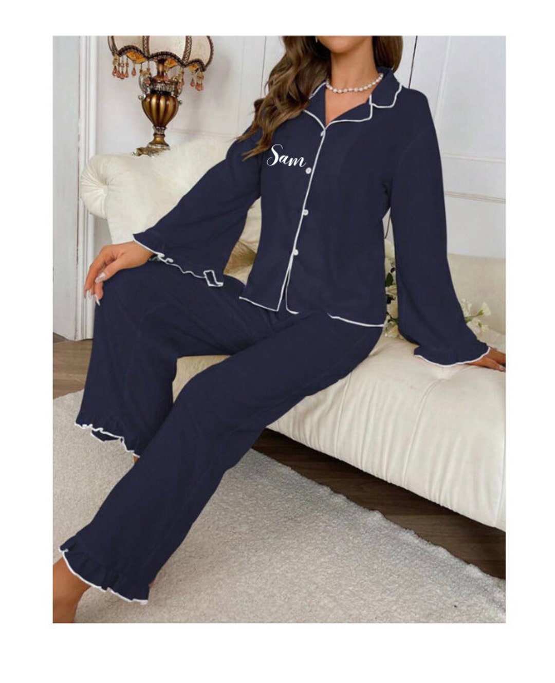 Personalised Pyjamas, Wedding Pyjamas, Bridal Shower Pyjamas, Bride ...