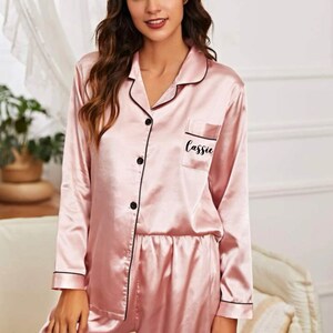 Personalised Pyjamas Wedding Pyjamas Bridal Shower Pyjamas - Etsy