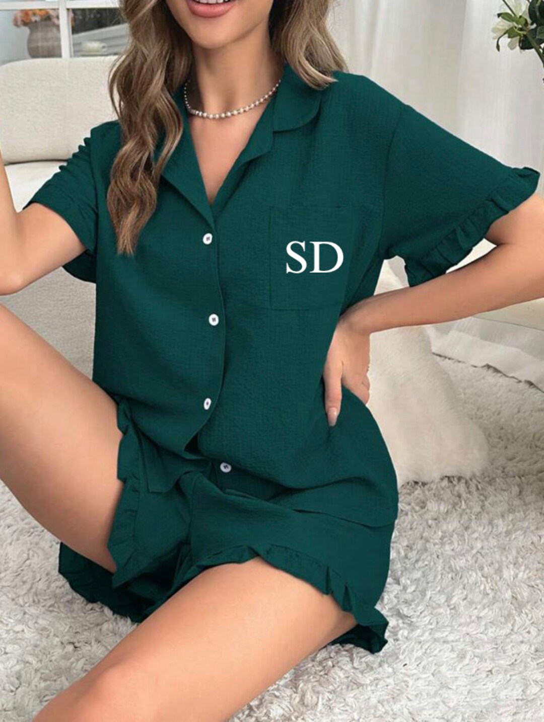 Personalised Bridal Party Pyjamas, Wedding Pyjamas, Bridal Party Hen ...